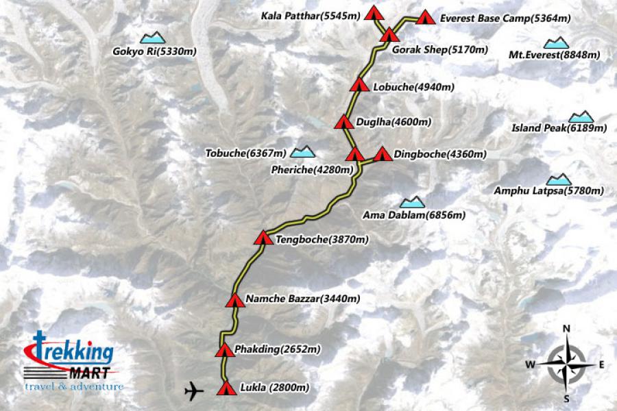 Everest Base Camp Trek 15 Days Kalapather Hiking EBC Trek Everest Base Camp Trek 15 Days Kalapather Hiking EBC Trek